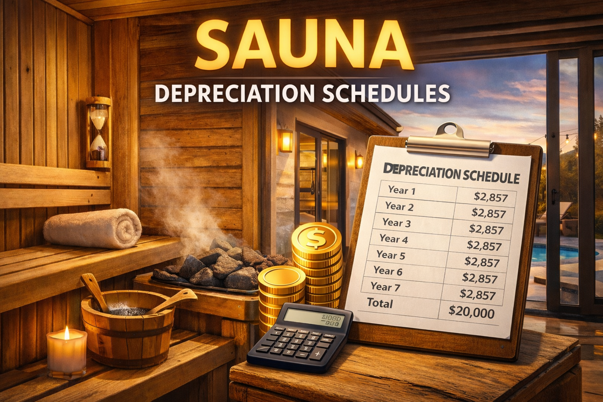 Sauna Depreciation Schedules: How Saunas Are Written Off
