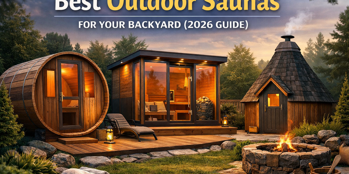 Best Outdoor Saunas for Your Backyard in 2026 | Barrel, Cabin & Modern