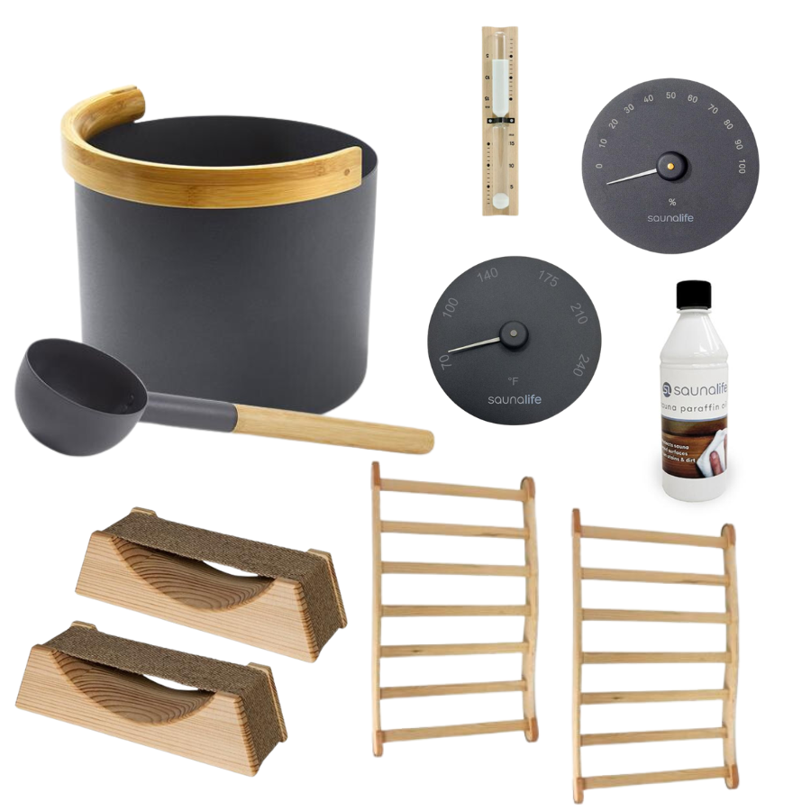 Shop Sauna Accessories Packages - Complete Sauna Essentials | Haven Of Heat