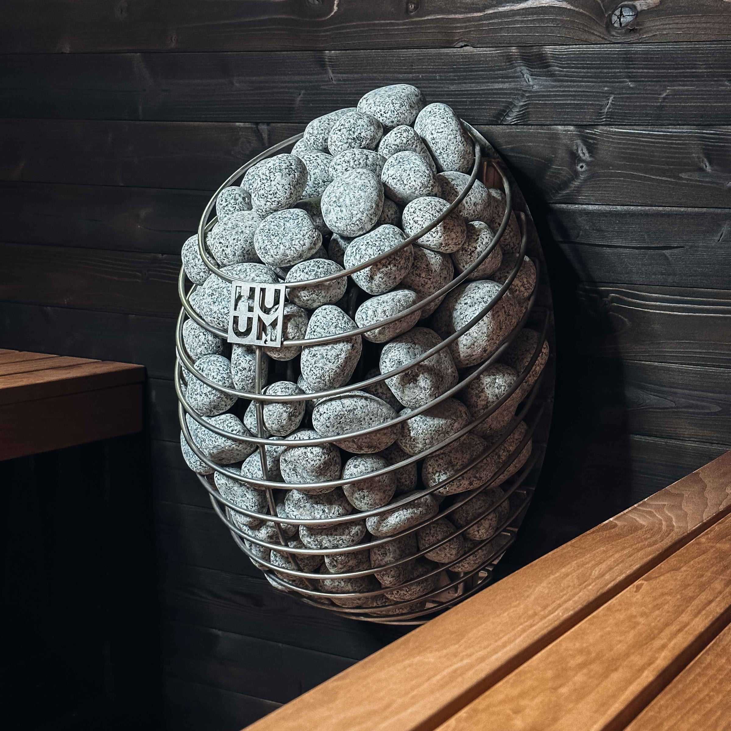 HUUM Drop 4.5-9kW Sauna Heater | UKU WiFi & Stones Package