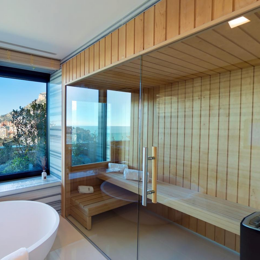 Custom Tempered Glass for Sauna Walls & Windows | Any Size