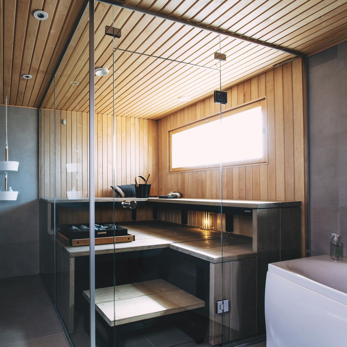 Custom Tempered Glass for Sauna Walls & Windows | Any Size