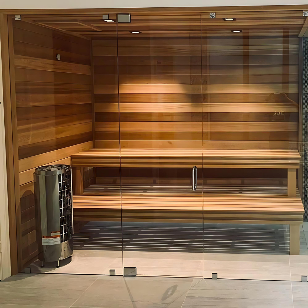 Harvia Cilindro Half 6-10.5kW Electric Sauna Heater | 240V