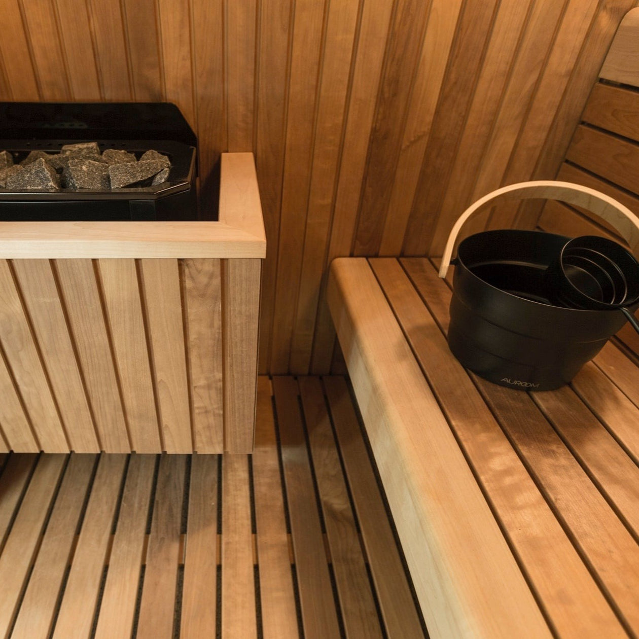 Auroom Familia 2-Person Indoor Traditional Sauna | Cozy Heat Therapy