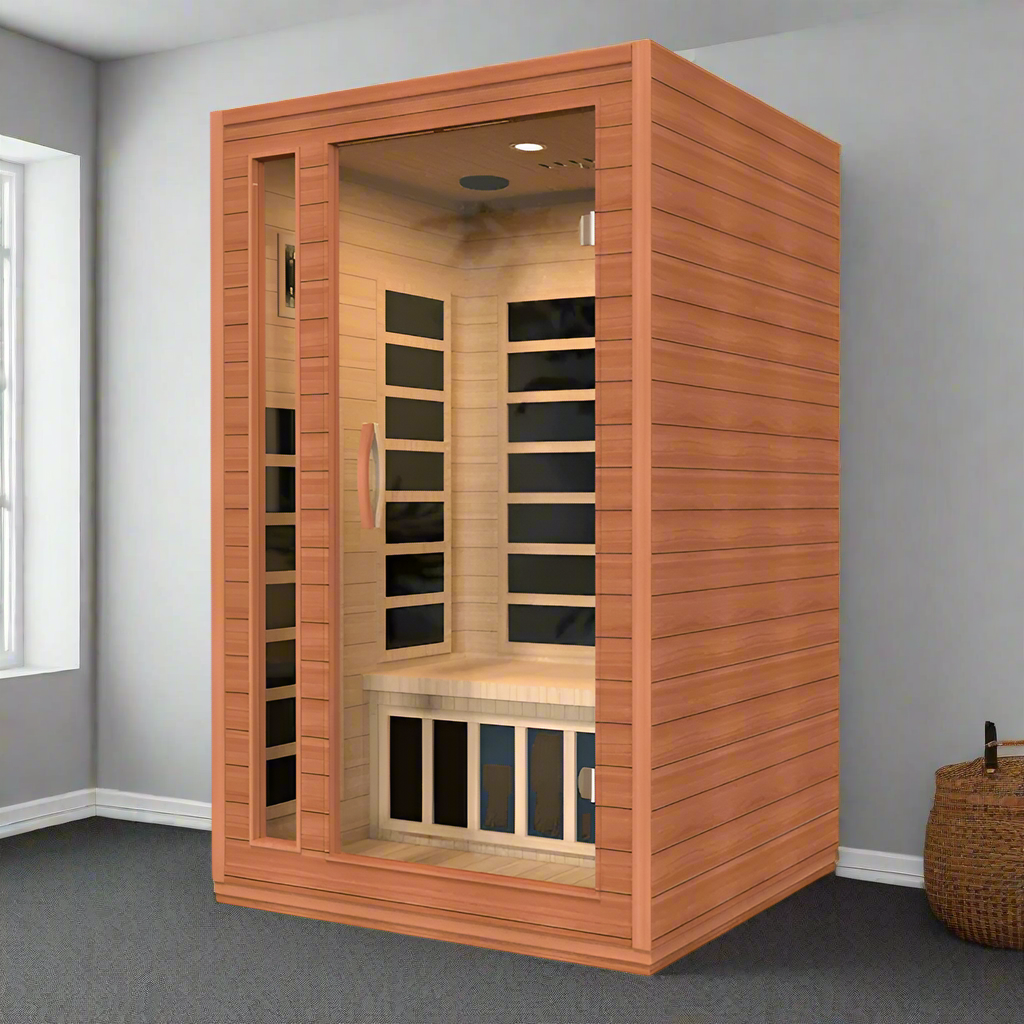 Dynamic Cordoba 2 Person Infrared Sauna + Red Light Therapy