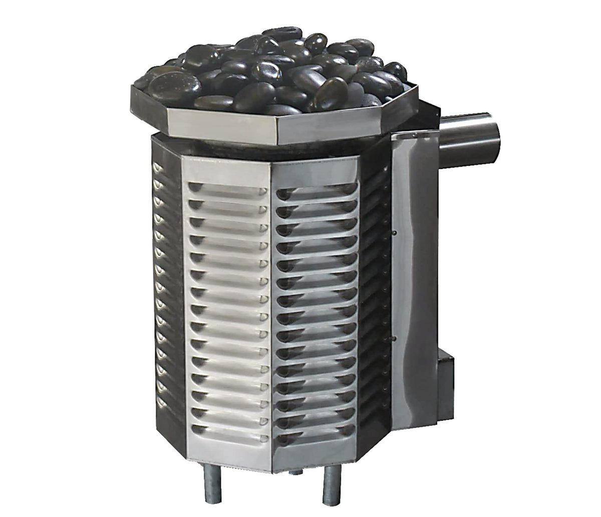 Scandia 40K BTU Gas Sauna Heater | Stainless Up to 616 CF
